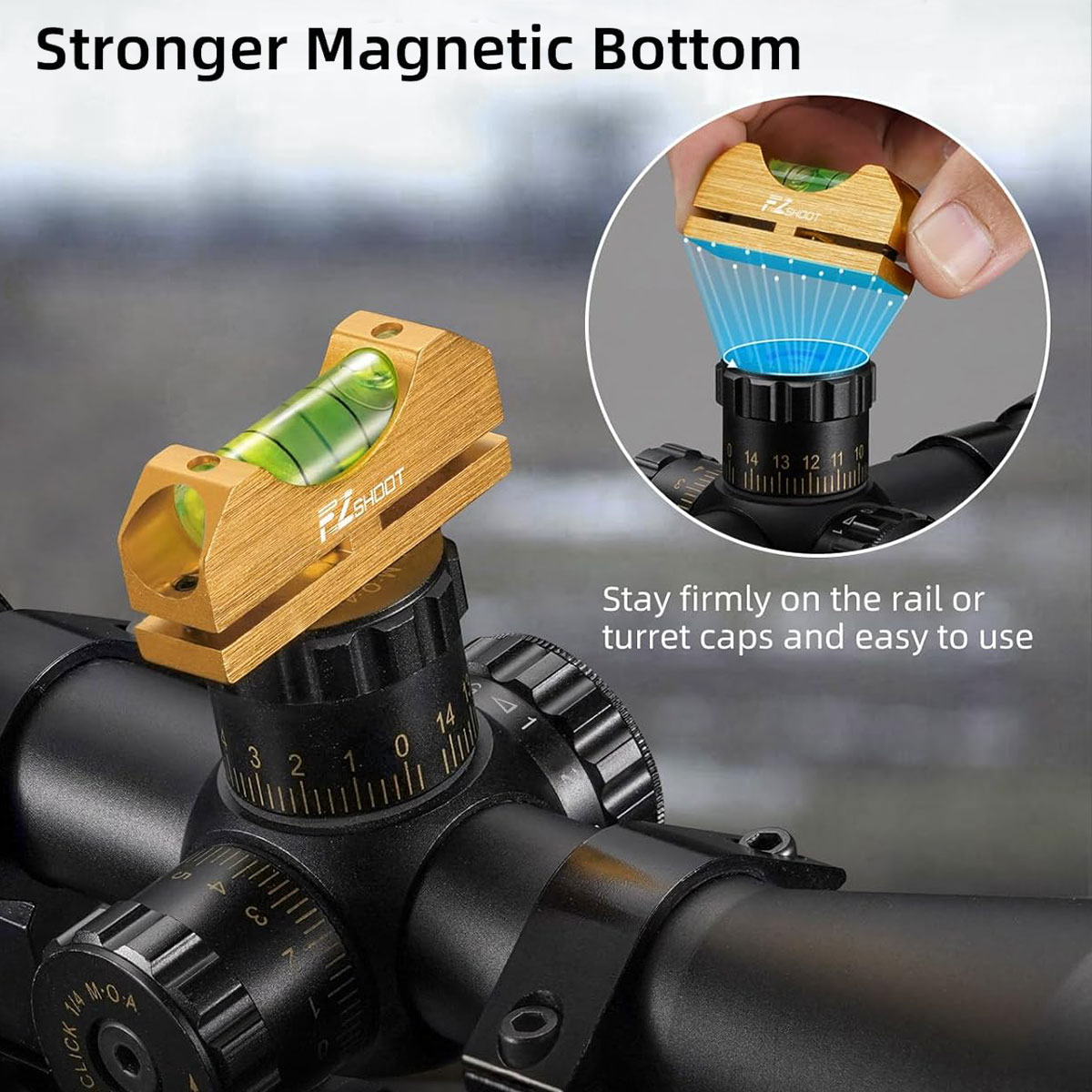 Universal Rifle Scope Level EZshoot Scope Level Scope Leveling Kit ...